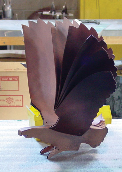 Copper critter roosts on Broadway | VailDaily.com