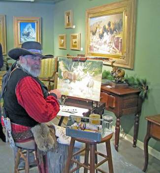 Dan Deuter paints live | VailDaily.com