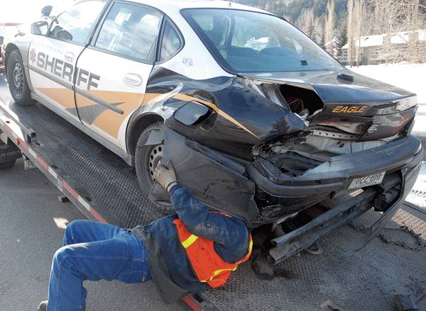 News photo: Cop car crash | VailDaily.com
