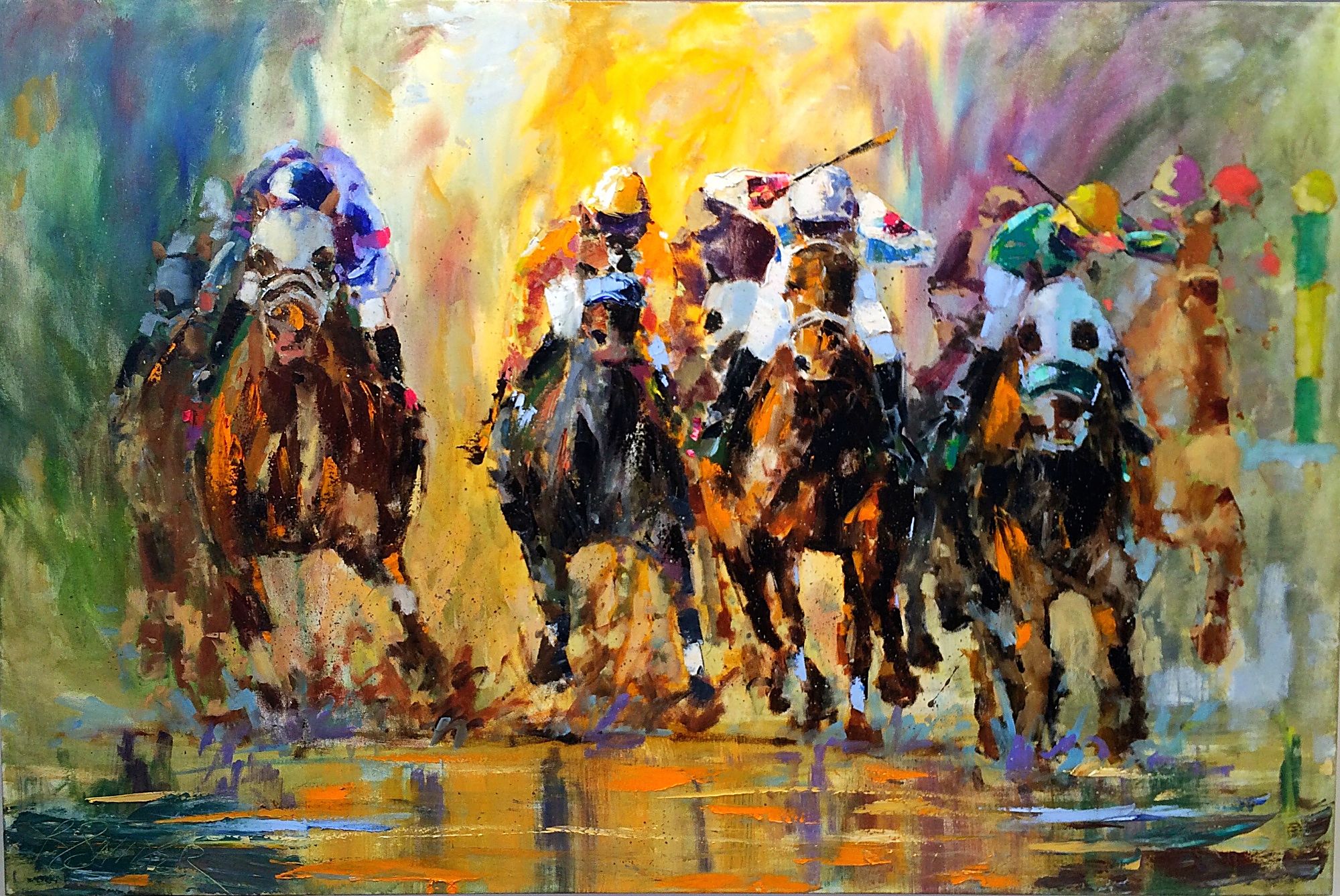 Artist Bob Snider will paint in residence Labor Day weekend at Horton ...