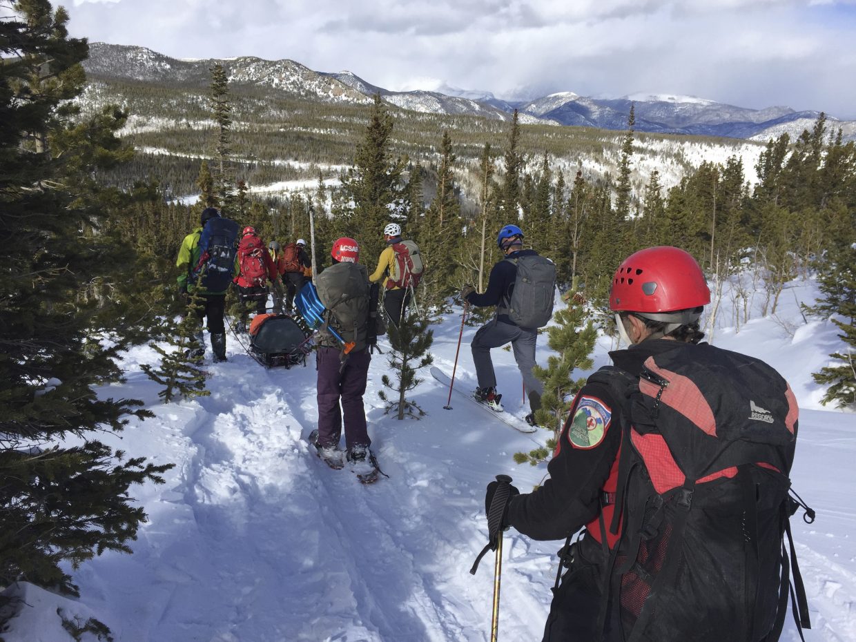 Man rescued after getting lost in snowy Rocky Mountain park | VailDaily.com