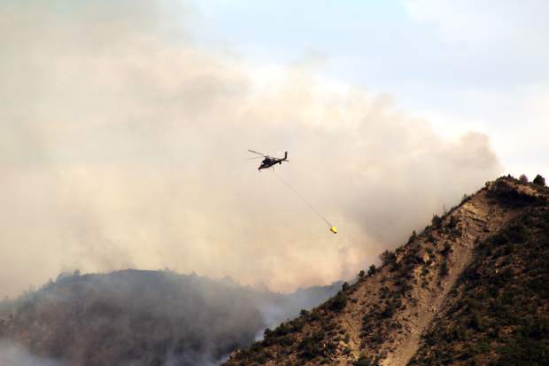 Crews battle Hogback fire that erupted on Monday | VailDaily.com