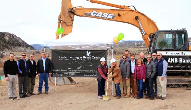Eagle townhome project breaks ground, First phase of Eagle Landing ...