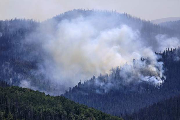 Evacuations and other updates on the Weston Pass Fire near Fairplay ...