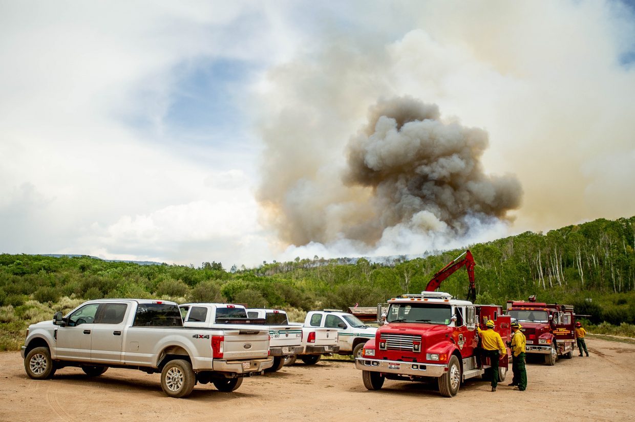 Lake Christine Fire incident management team turns over the reins to a ...