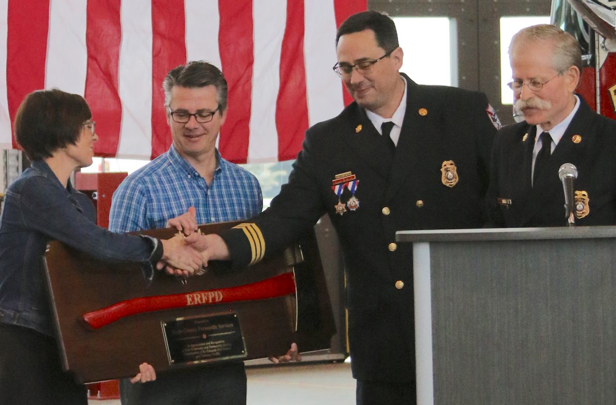 Eagle River Fire Protection District opens its new station in Edwards ...