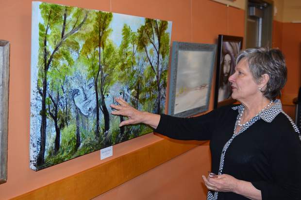 Local artist Jacki Allen-Benson’s work has several faces. Show is ...