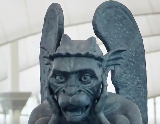 WATCH: Gargoyle awakens for DIA’s 24th anniversary, startling and ...