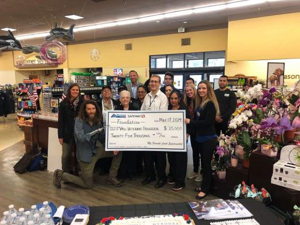 Safeway continues support of veterans with $25K check to Vail Veterans ...