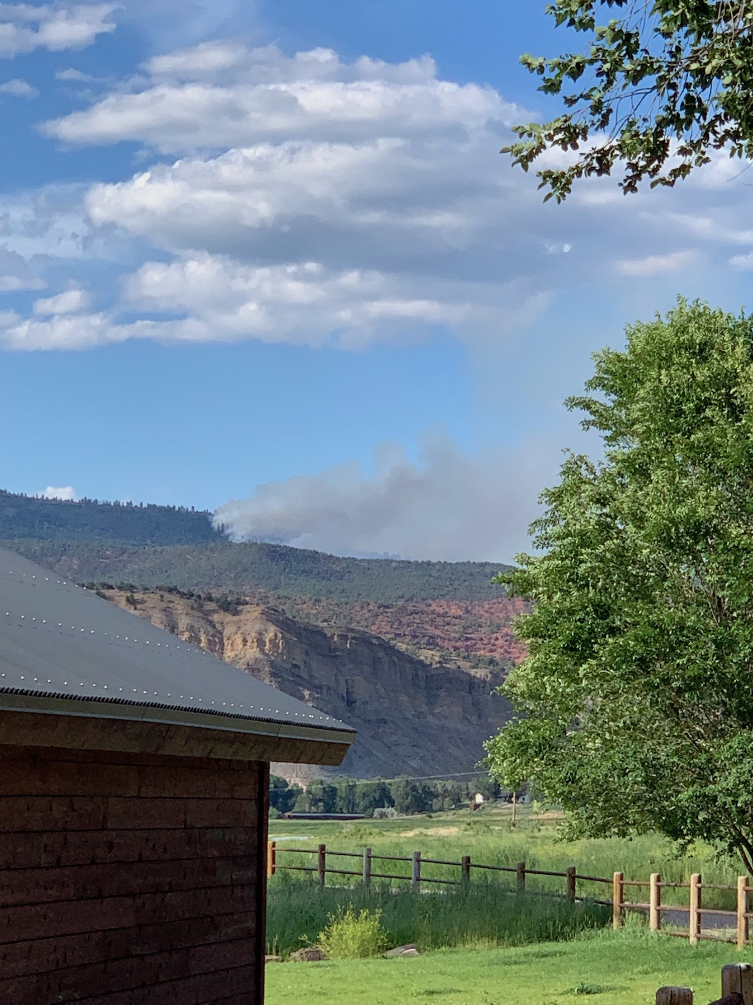 Eagle County fire agencies respond to wildfire southwest of Burns ...
