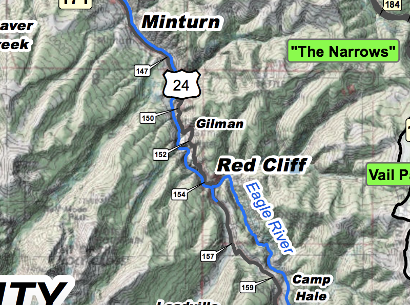 Highway 24 re-opened in both directions at MM 146 in Minturn ...