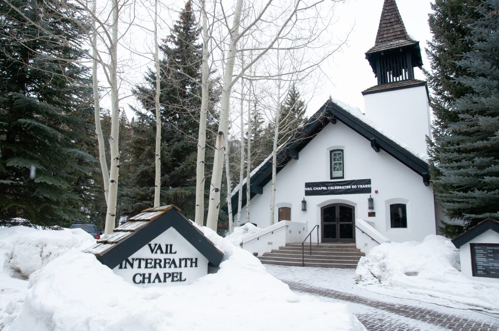 Vail Interfaith Chapel began its service 50 years ago on Thanksgiving ...