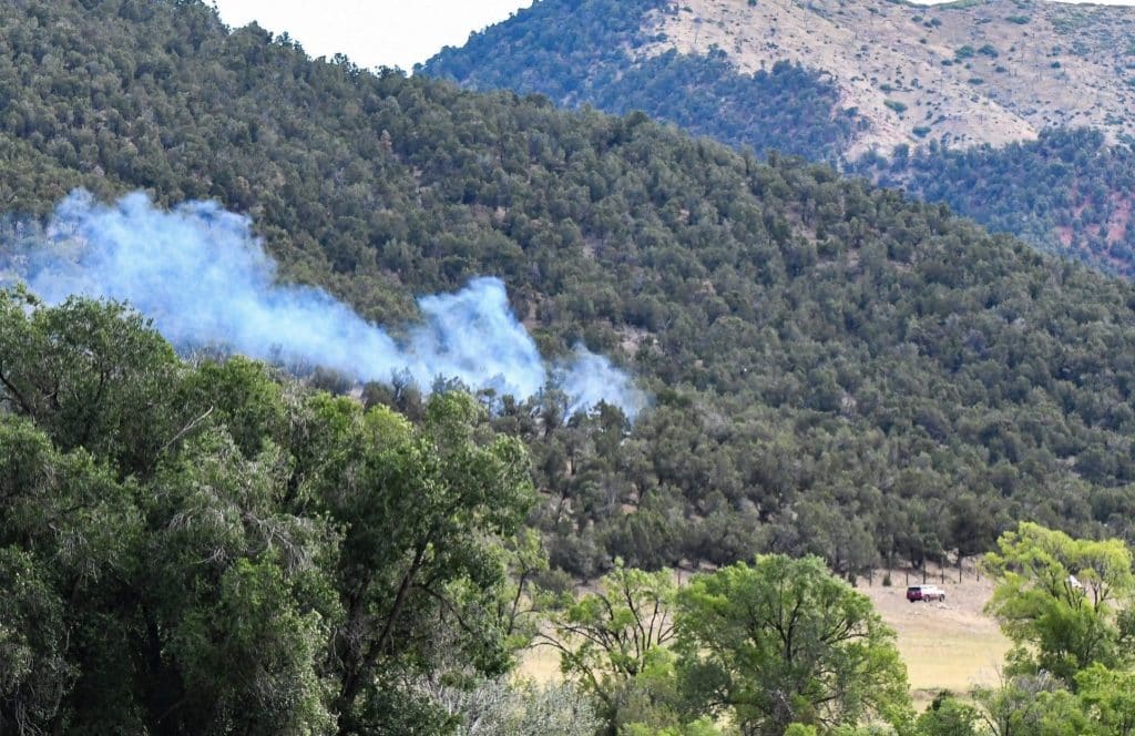 Lightning starts several small fires in Garfield County: three ...
