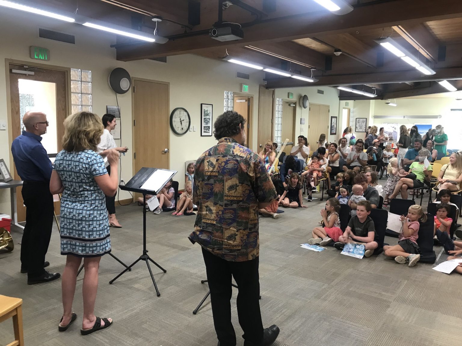 Little Listeners at the Library introduces kids to music and ...