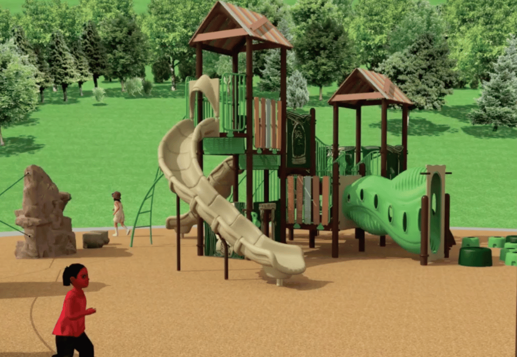Eagle County adds new features to Freedom Park playground design ...