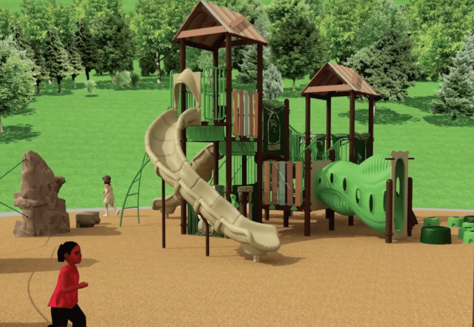 Eagle County adds new features to Freedom Park playground design ...