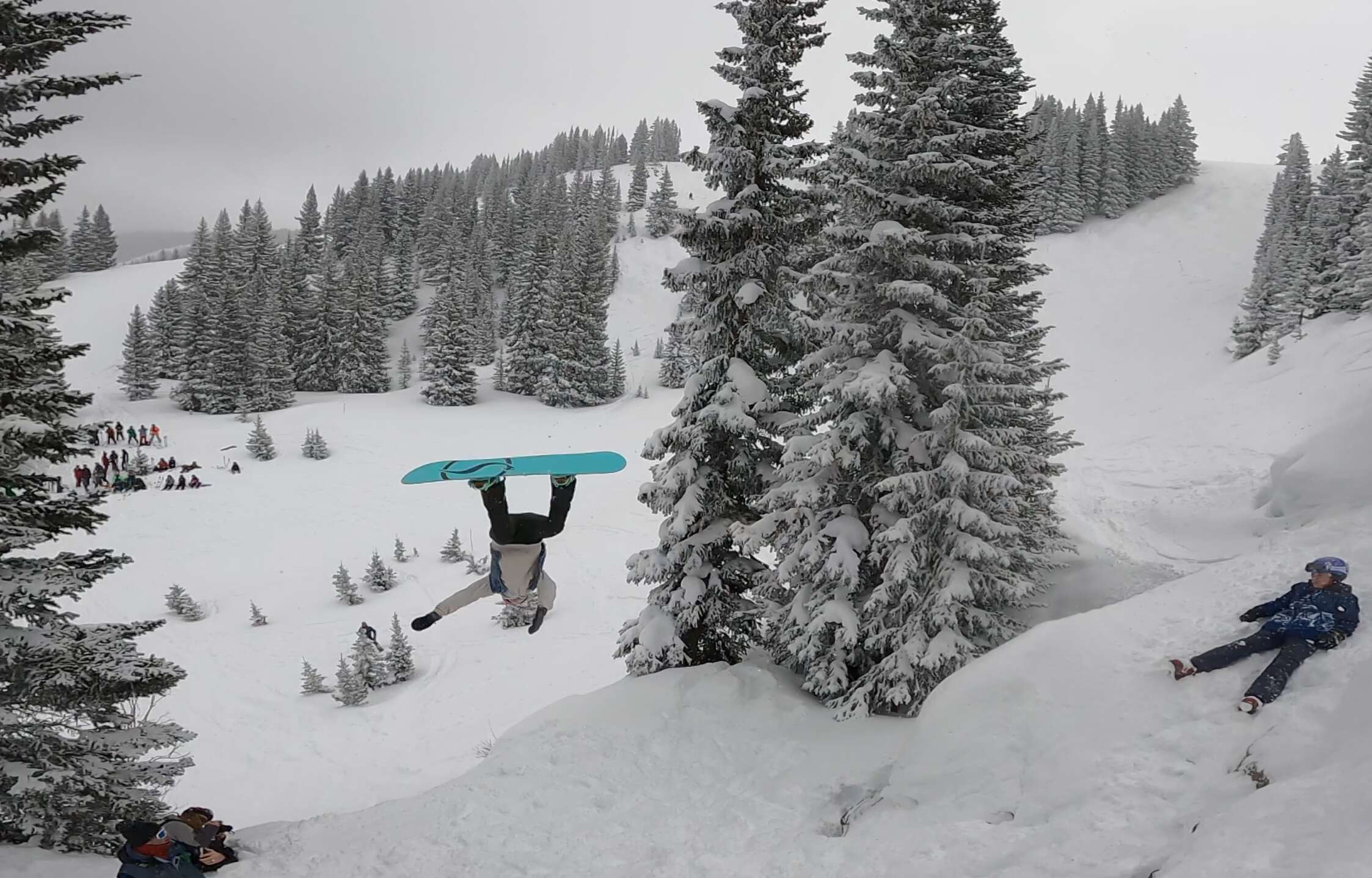 WATCH: Ravinos carry on their inverted tradition at Vail | VailDaily.com