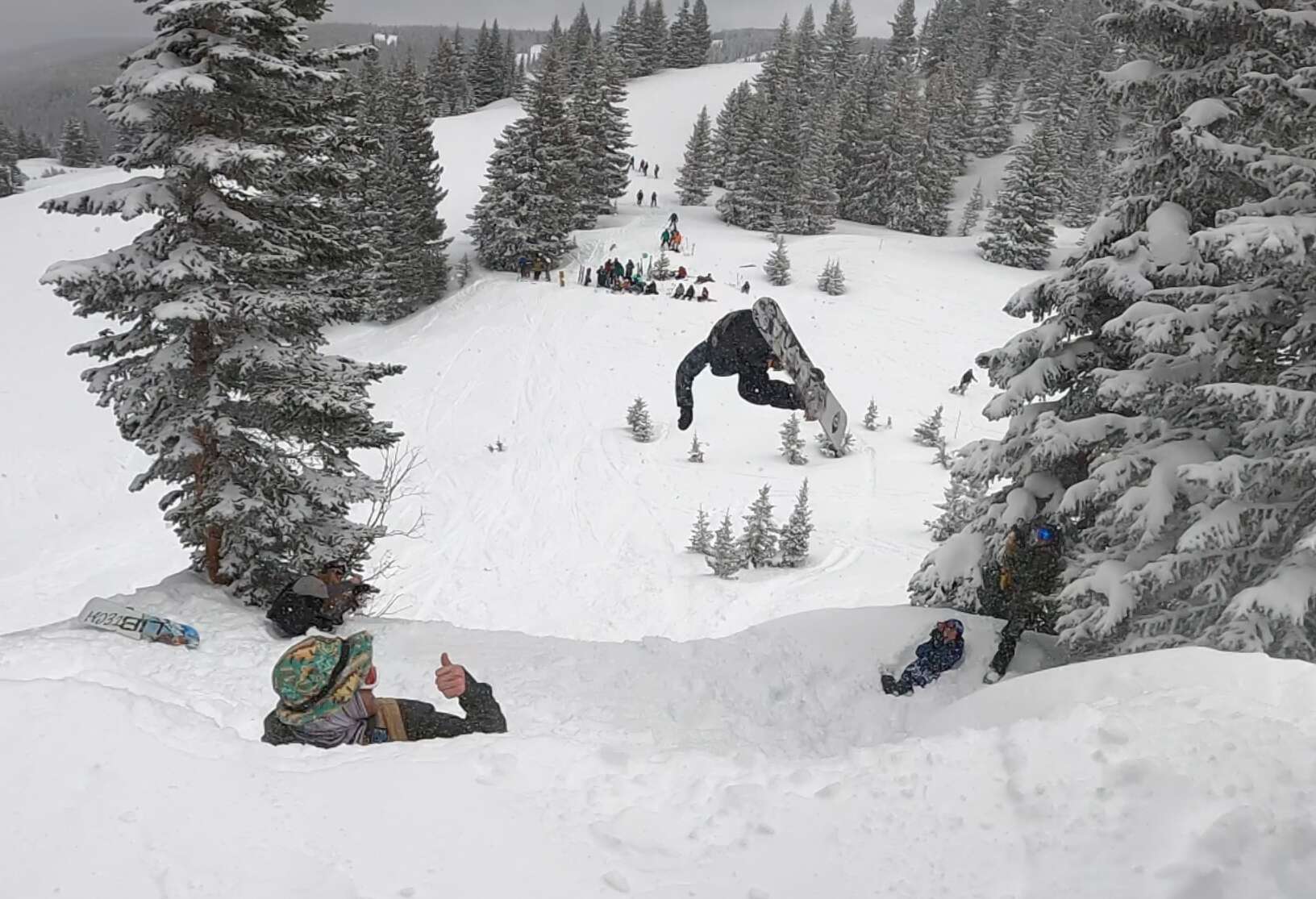 WATCH: Ravinos carry on their inverted tradition at Vail | VailDaily.com