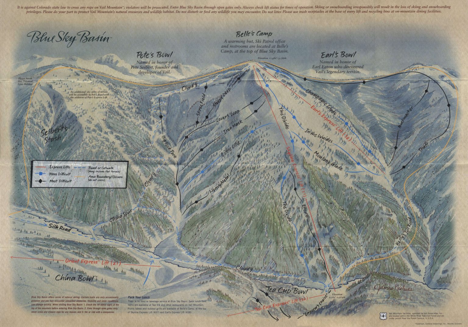 Grills on, Earl’s chairlift up and running in Vail’s Blue Sky Basin ...