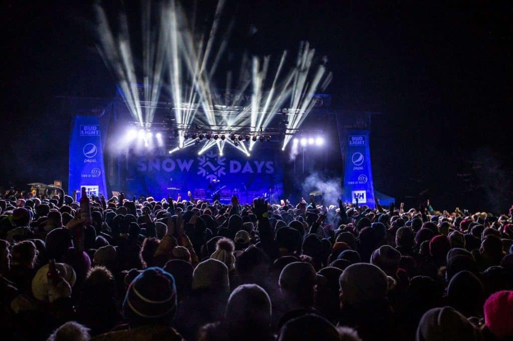 World Cup ski racing, Snow Days concerts, Warren Miller movie ...