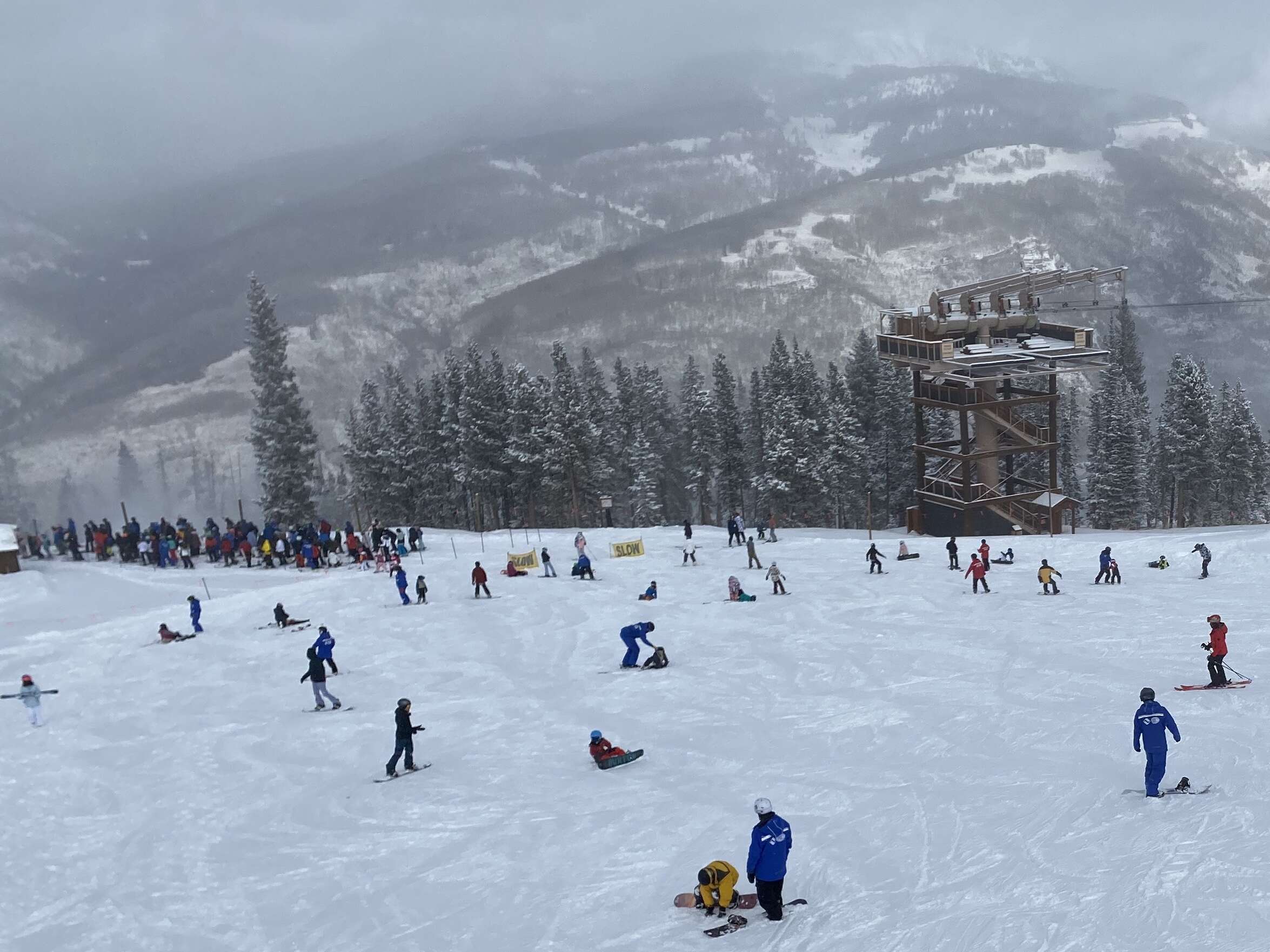 VIDEO: Vail Mountain opens top to bottom terrain as snow falls ...