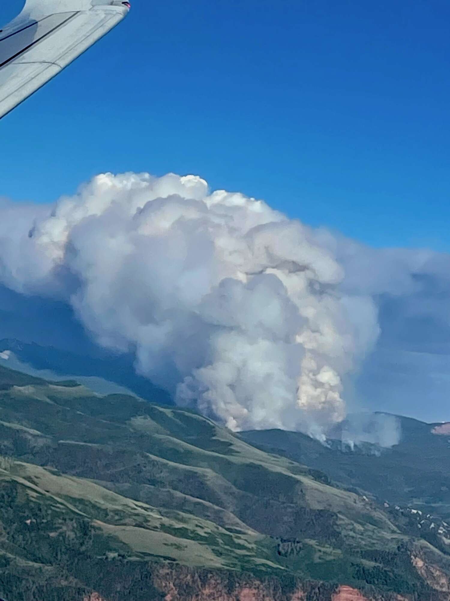 Sylvan Fire photos: Images of wildland blaze burning near Eagle ...