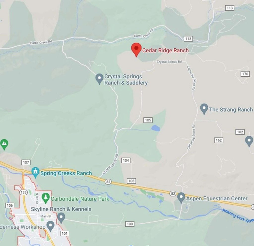 Carbondale crews responding to brush fire near Cedar Ridge Ranch ...