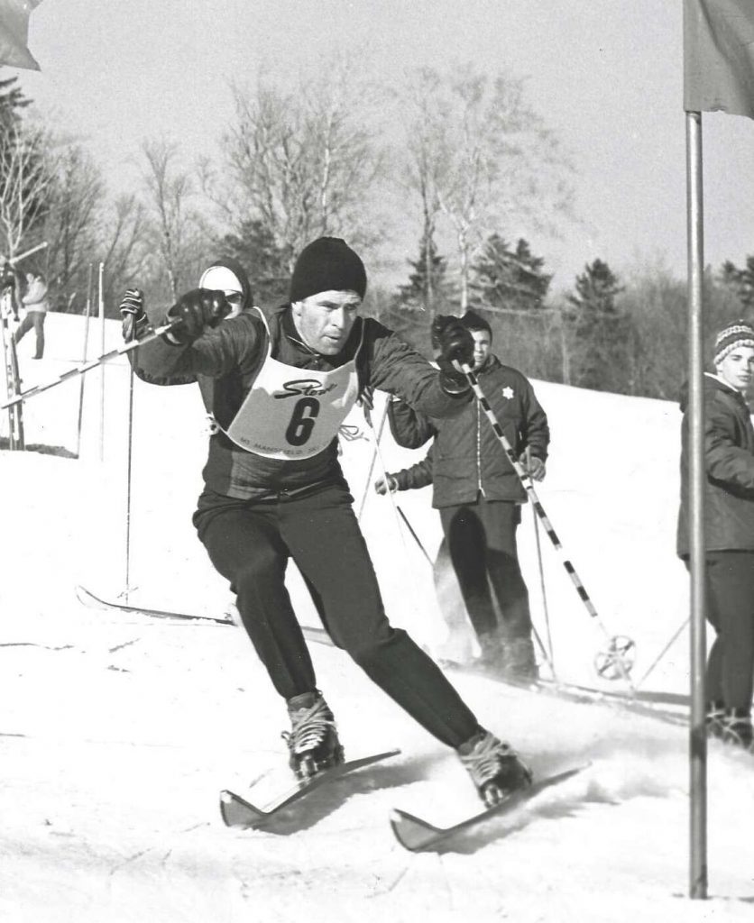 20-month-old Les Streeter, grandson of Olympian, learning to ski at ...