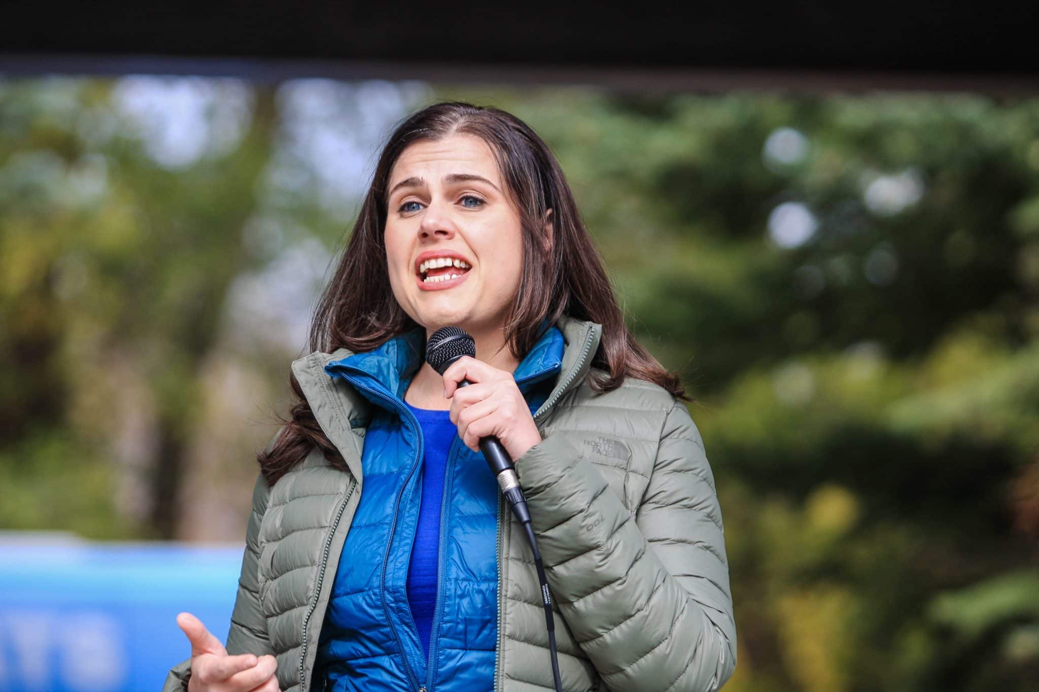 Colorado Secretary of State Jena Griswold stops in Aspen to talk ...