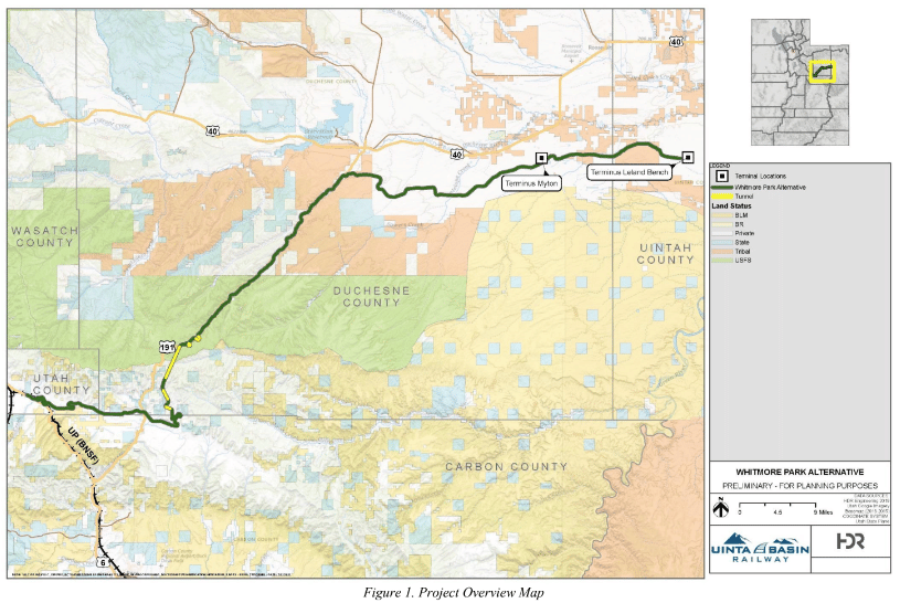 Uinta Basin Railway opposition unites Colorado towns, Utah backcountry ...