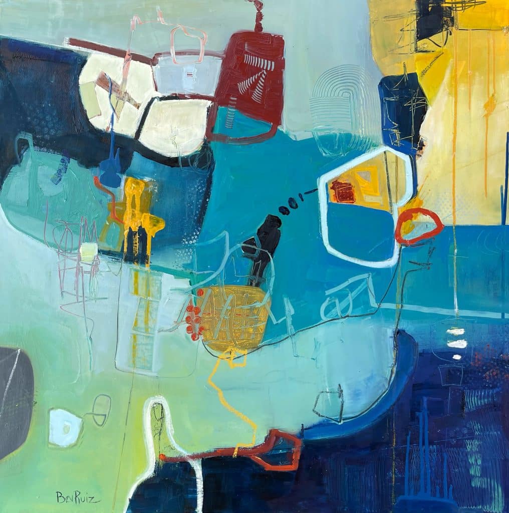Bev Ruiz’s bold expressions: The Vail Valley artist’s abstracts come to life through color ...