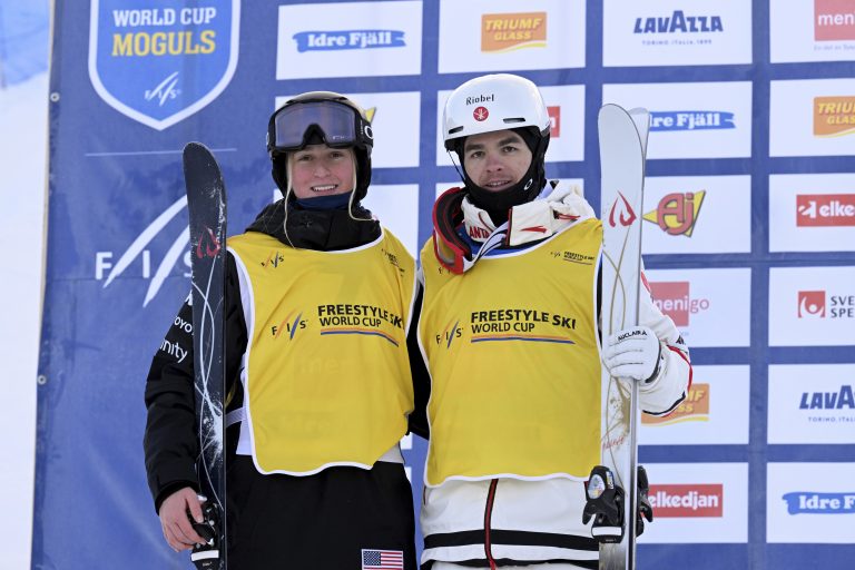 Vail’s Liz Lemley lands on podium in World Cup moguls opener in Ruka ...