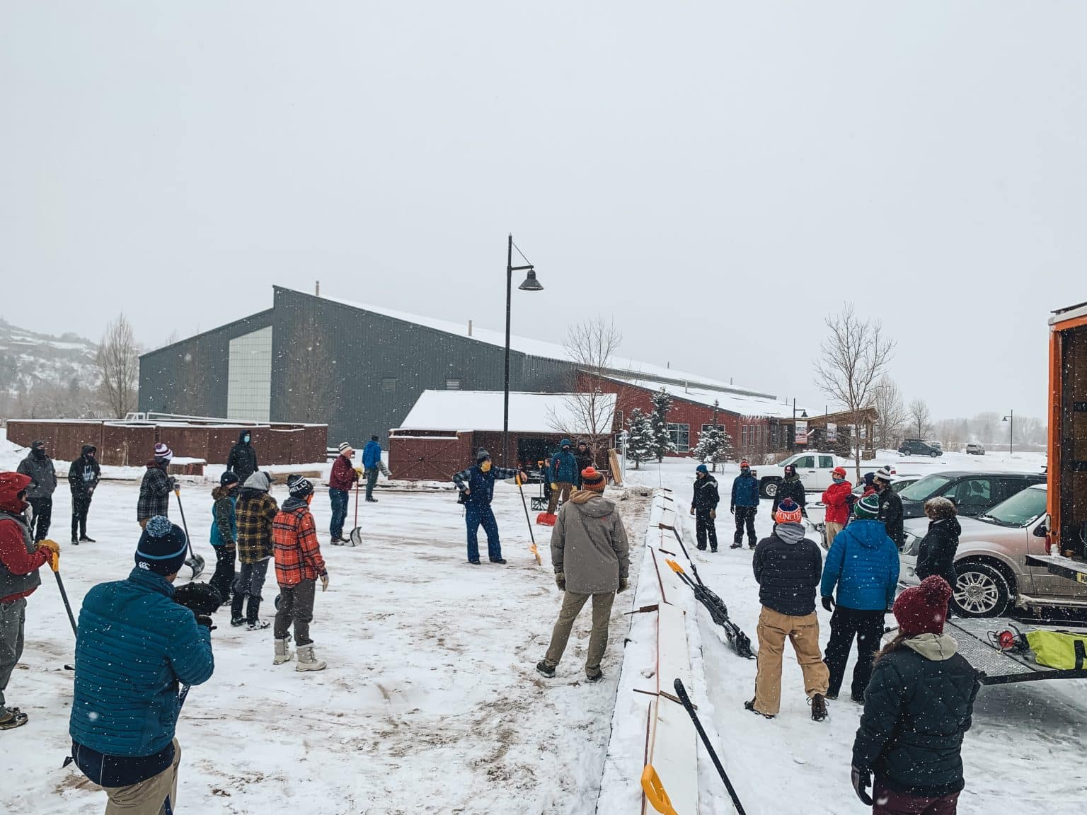 Building precious ice: Mountain Recreation brings outdoor ice to ...