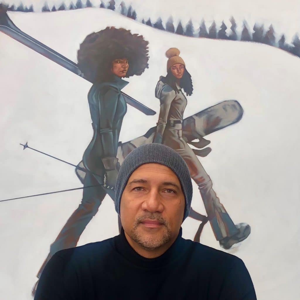 Art and Soul on the Slopes: Lamont Joseph White brings spirit of the ...