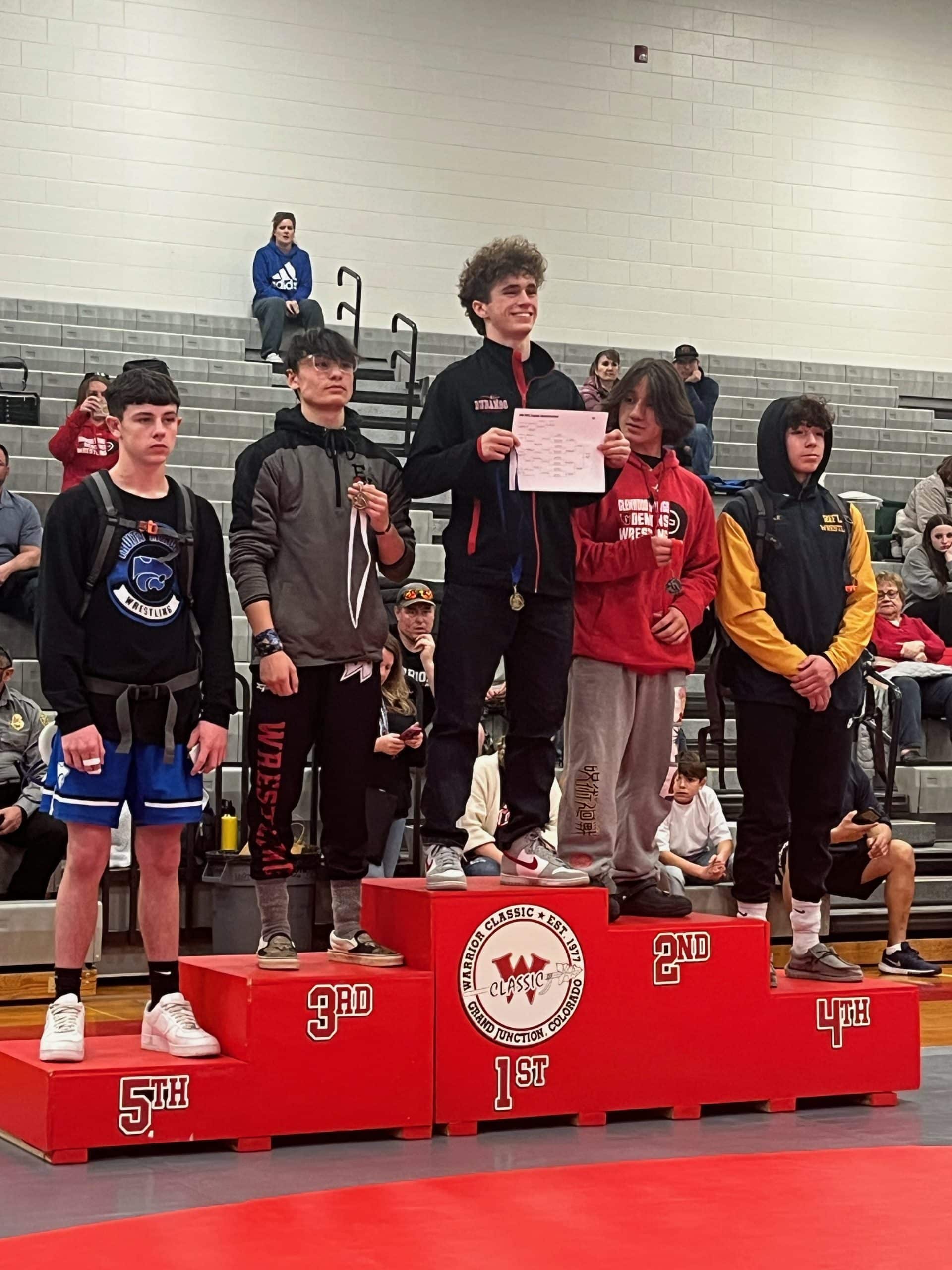 Eagle Valley boys wrestling wins Western Slope League championship ...