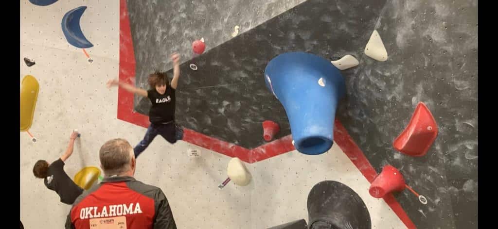 Eagle Climbing and Fitness trio competes at USA Climbing divisionals ...