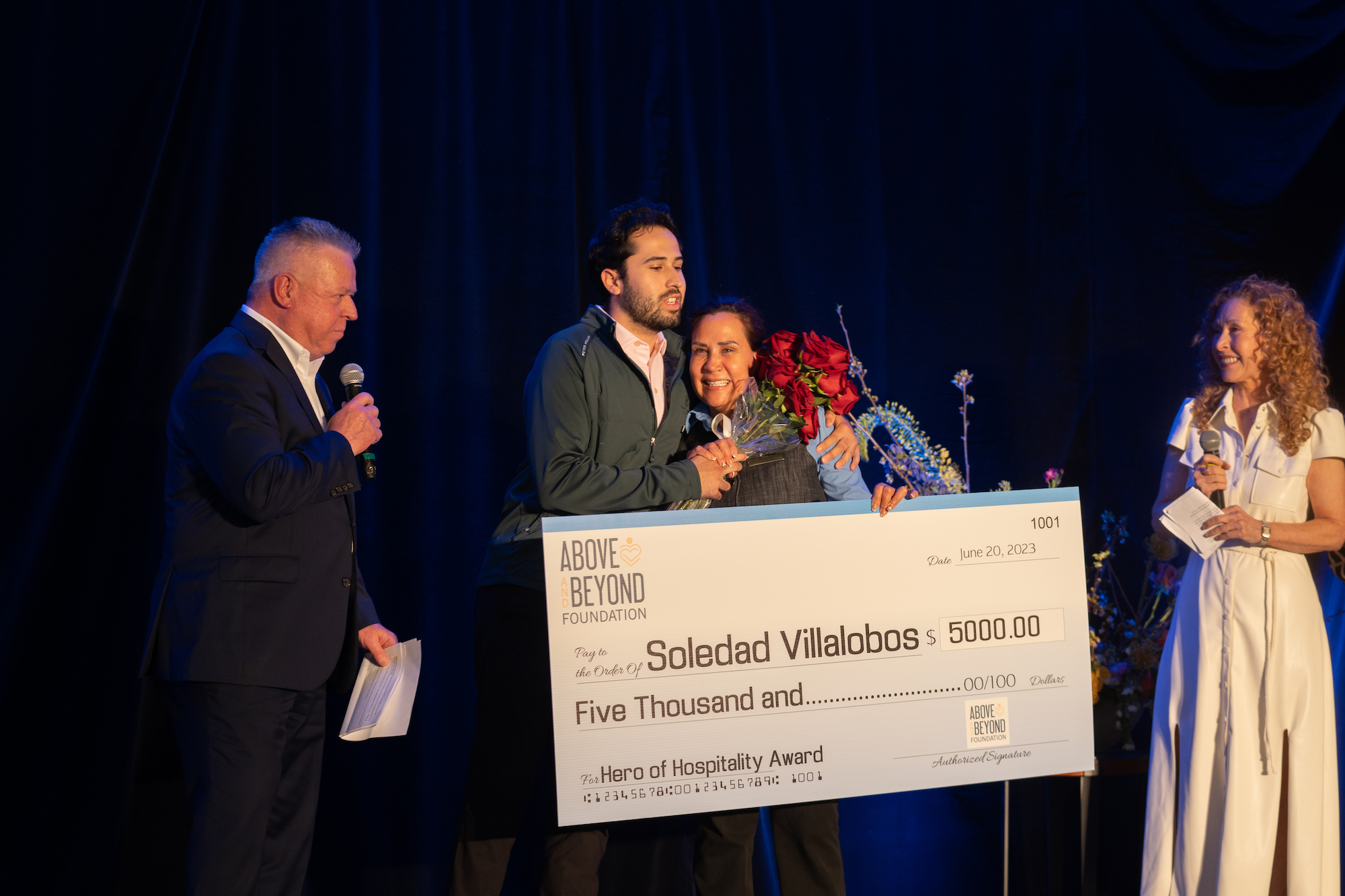 Above and Beyond Foundation gives Hero of Hospitality award to Ritz ...