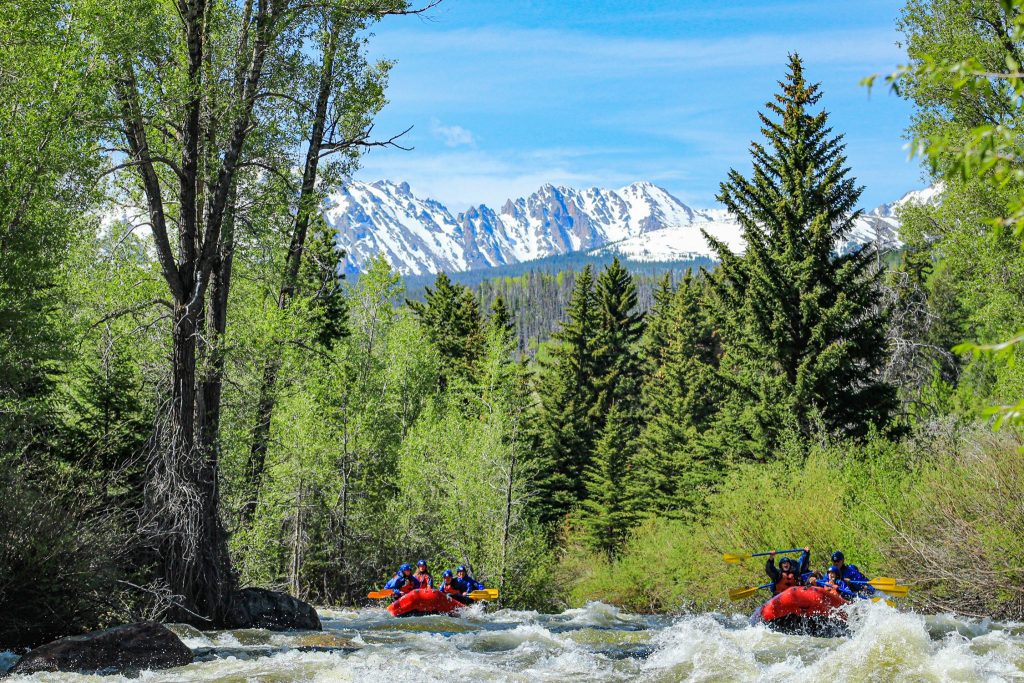 A Colorado river will see commercial rafting operations for the first ...