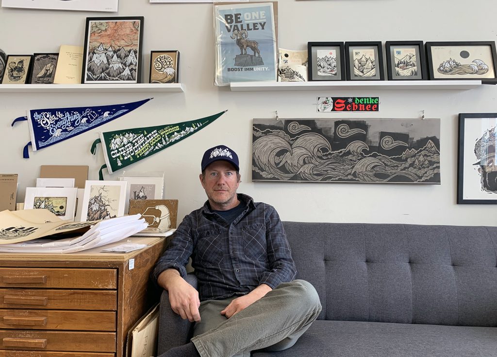 Backwoods Fellowship: Artist John Fellows partners with Colorado ...