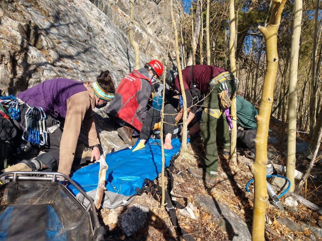 Summit County woman survives 30-foot drop in climbing accident ...