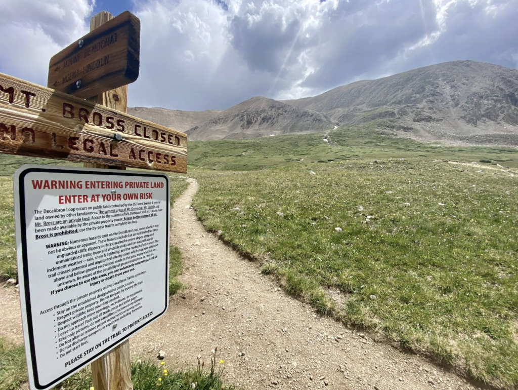 Closed Colorado 14ers reopen with QR code waivers but owner says reform ...