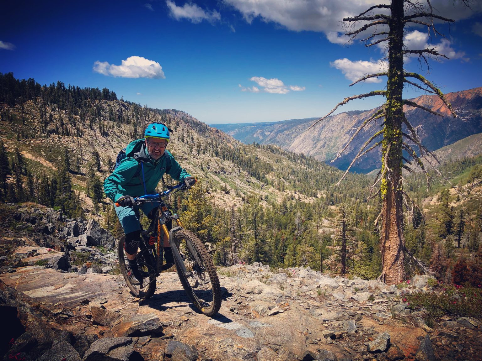 Internationally published author Albert Flynn DeSilver’s mountain bike-themed poetry in ...