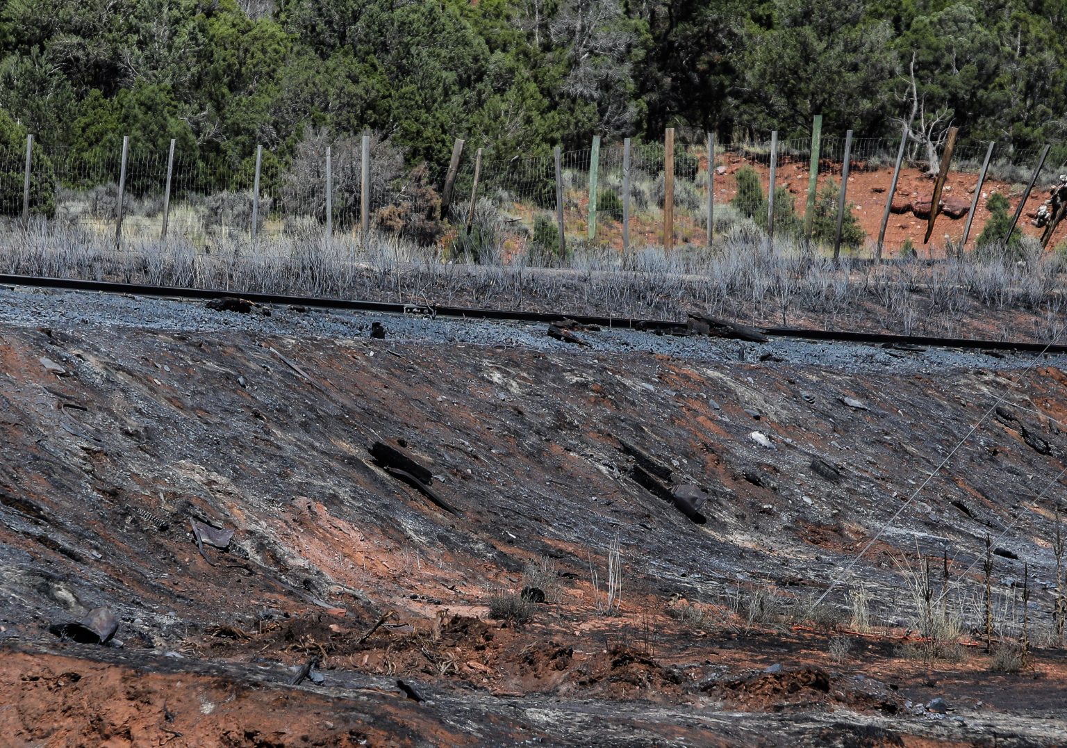 PHOTOS: Fire crews tamp down hot spots from wildfire between I-70 and ...