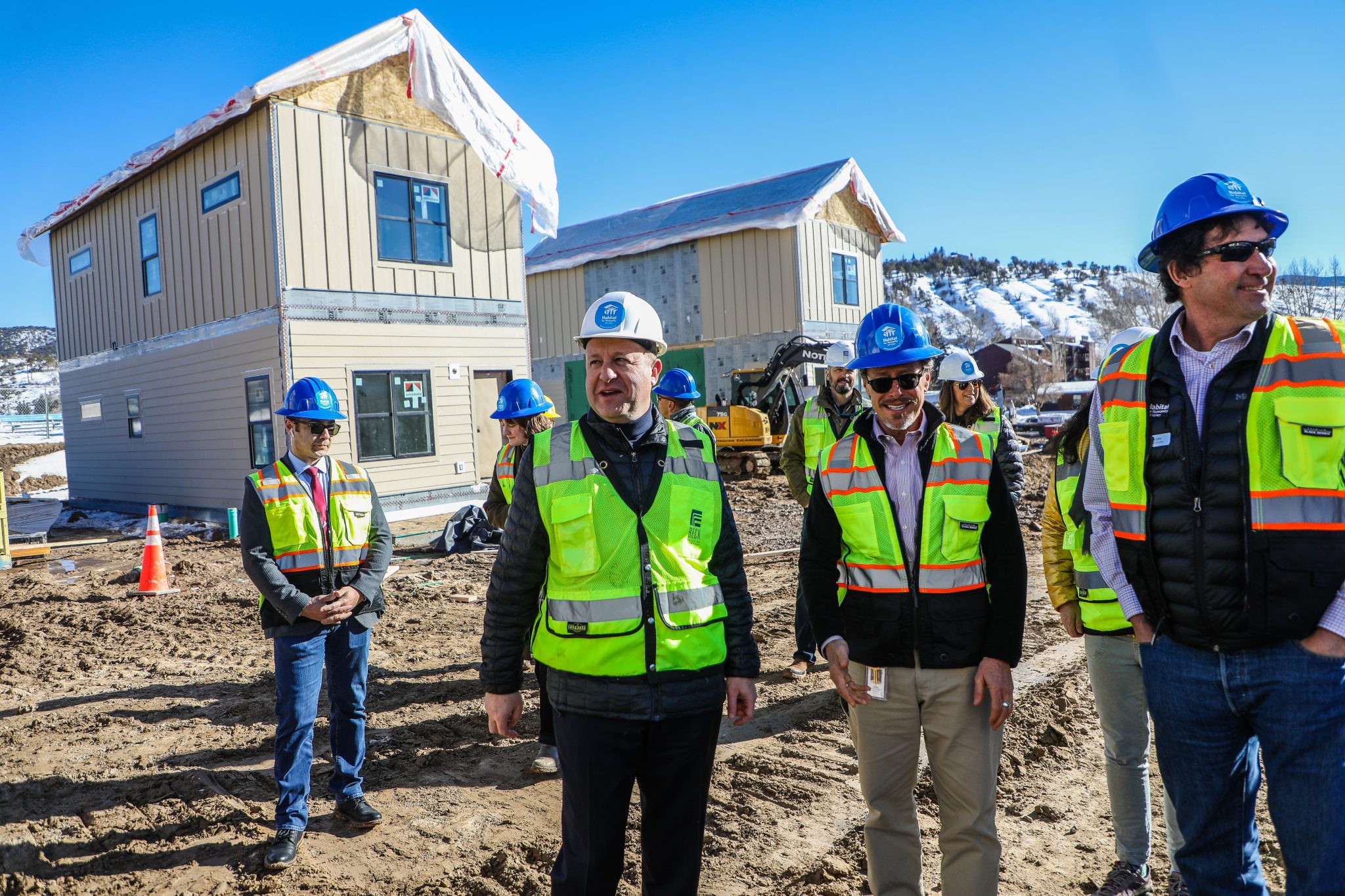 Colorado’s governor tours Habitat for Humanity’s new development in Eagle | VailDaily.com