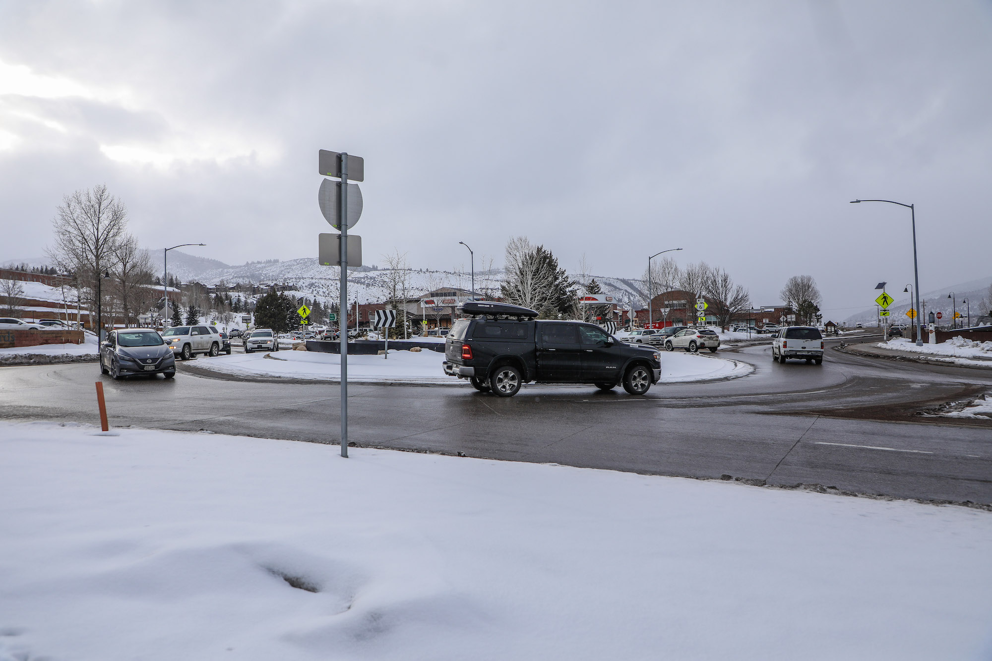 Traffic at the main Edwards roundabout isn’t growing as fast as some ...