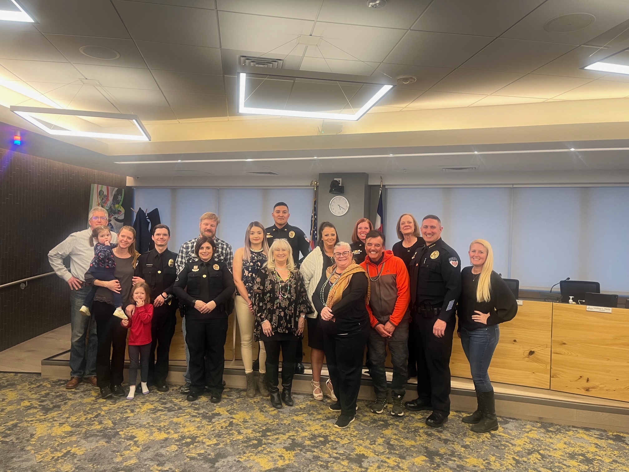 Historic promotions within the Avon Police Department this month ...