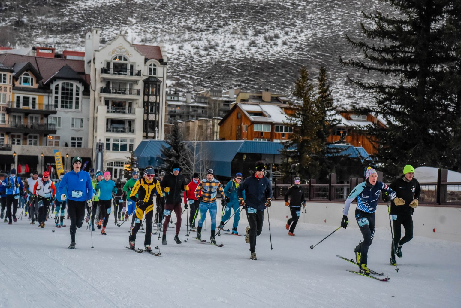 Vail Mountain Winter Uphill attracts over 130 skiers, splitboarders and ...