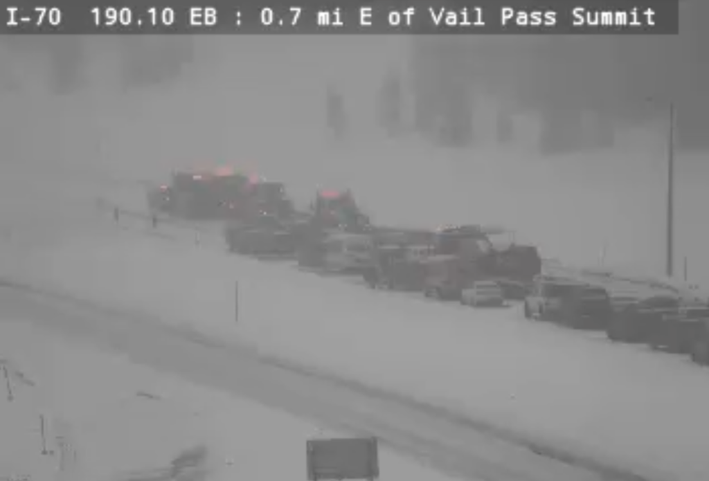 UPDATE: I-70 opens in both directions over Vail Pass after extended ...