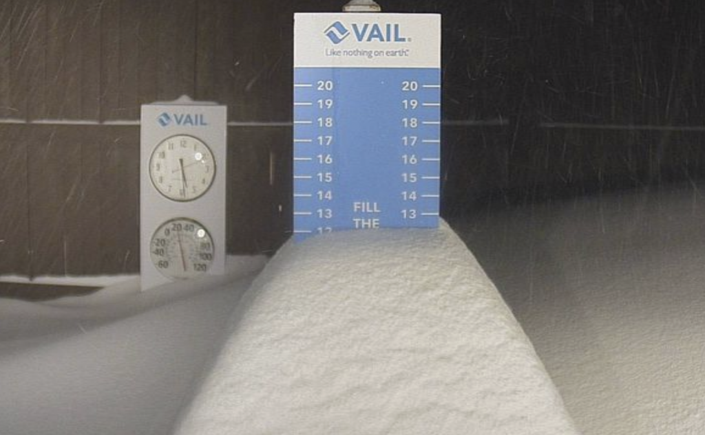 Big powder day greets skiers during Vail’s final week of season ...