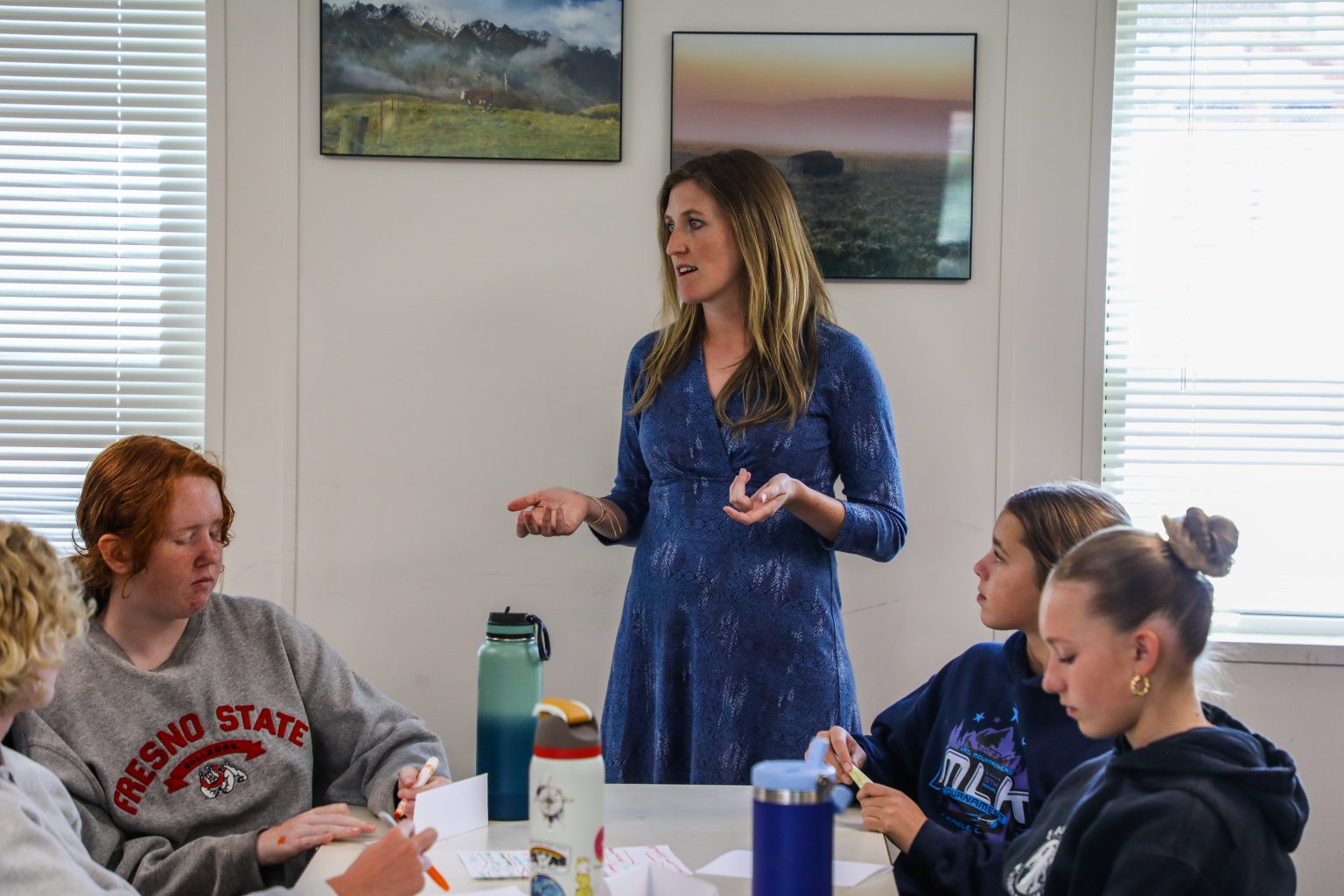 Middle school students get a lesson — and a challenge — from their ...